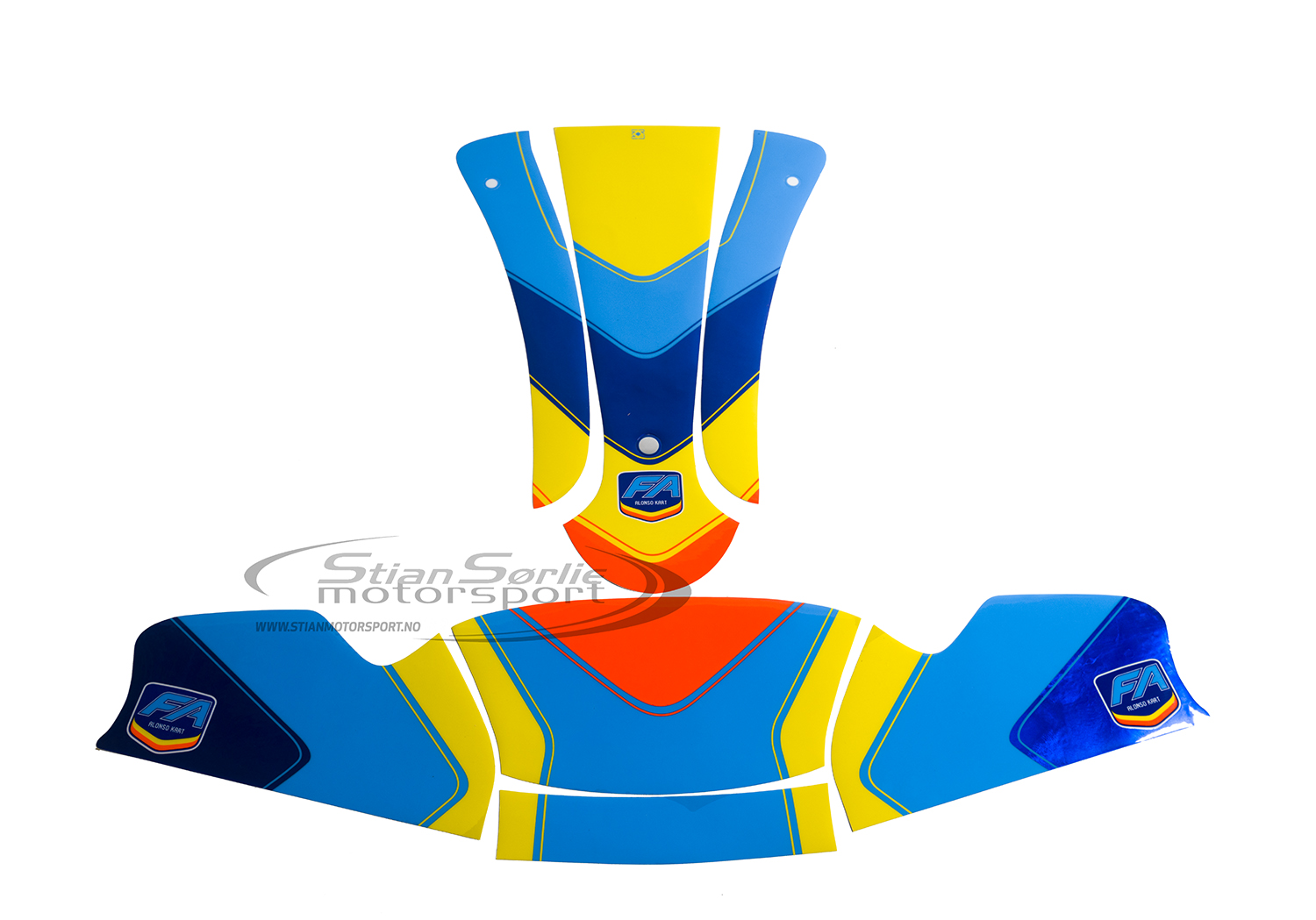 Alonso Kart Dekal Frontspoiler for 950 MK20 – Stian Sørlie Motorsport