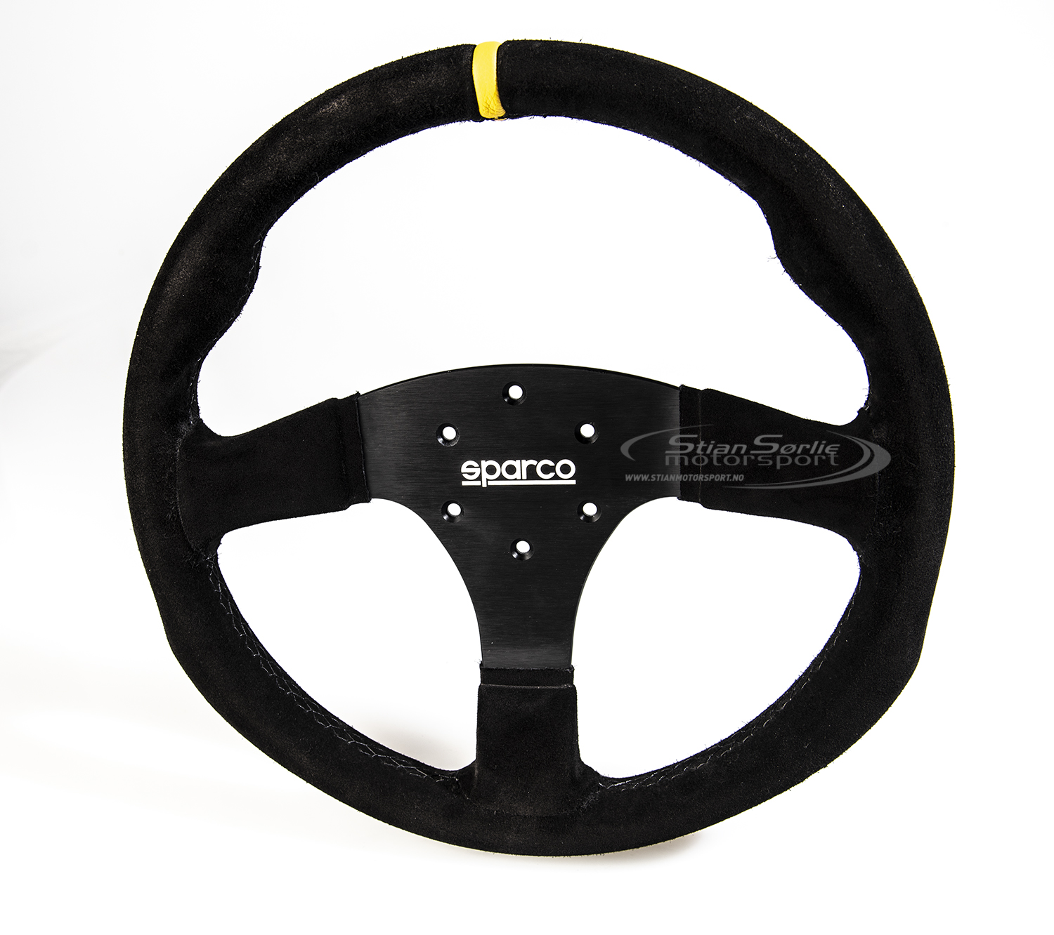 Ratt SPARCO 3-eket, R350 350mm, Flat, Semsket, Sort – Stian Sørlie ...