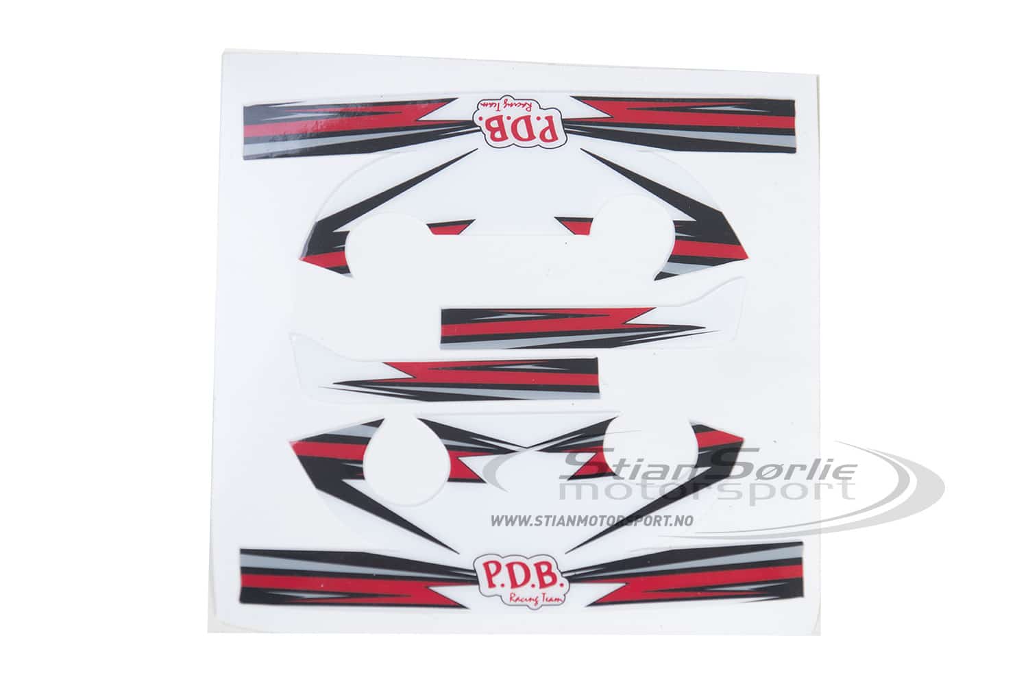 PDB Dekal for topp X30 White edition – Stian Sørlie Motorsport