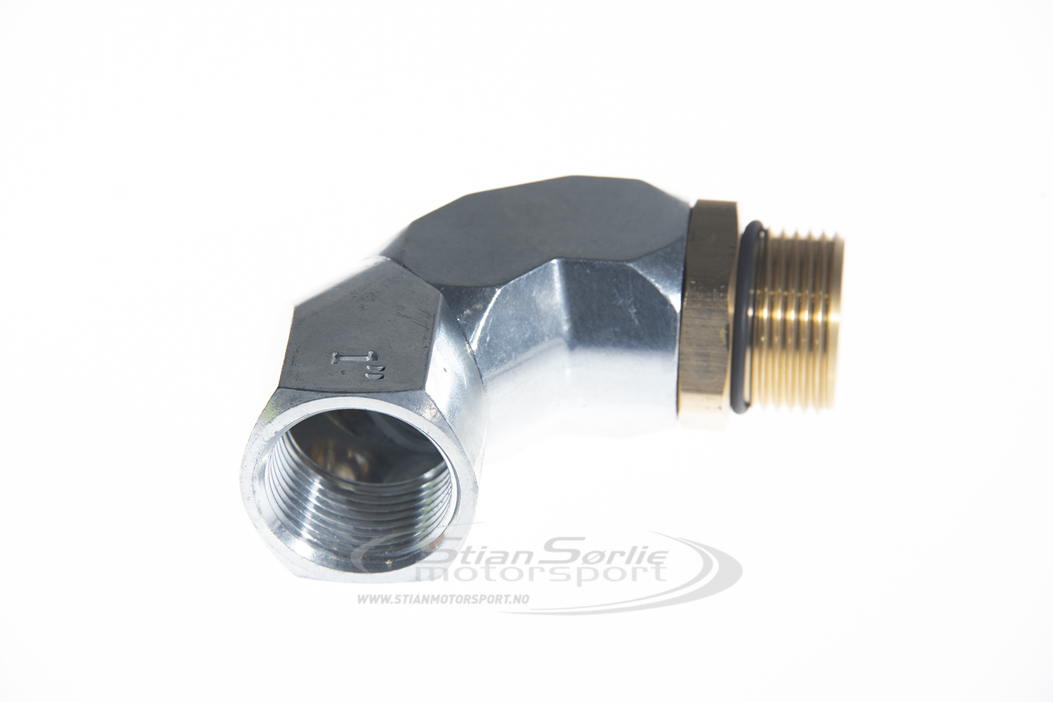 90grader Swivel elbow connector Hann/Hunn – Stian Sørlie Motorsport